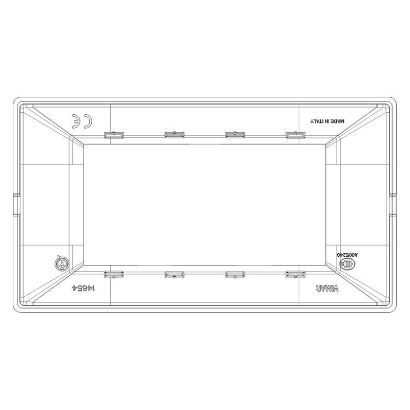 Ramka ozdobna Plana, 4M, Reflex Ash, 14654.40 - ASTAT Sp. z o. o.